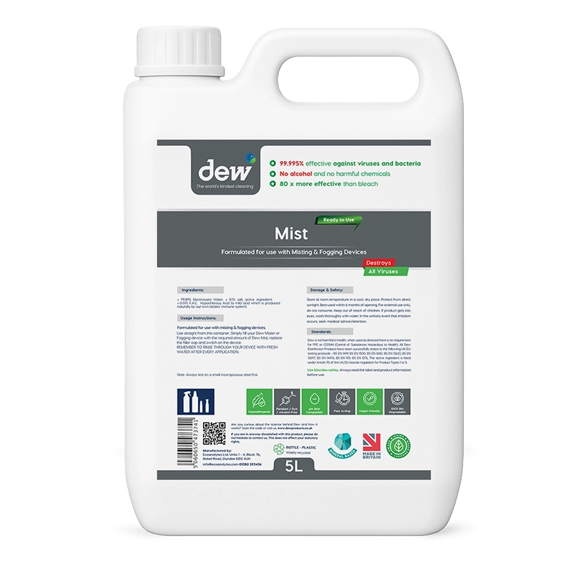 FogPod Pro Max Electrostatic Fogger c/w Mist 5L x 2 | Dew Products